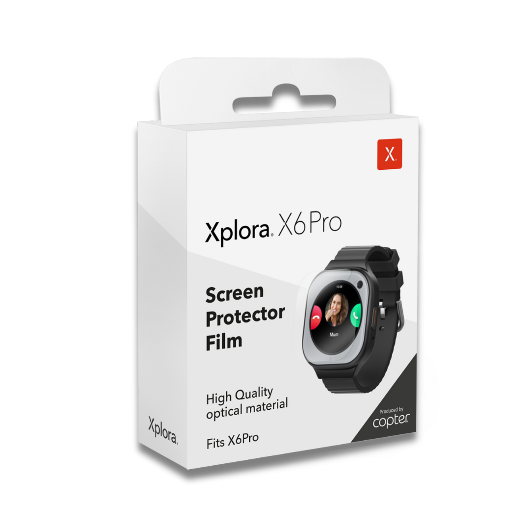 X6Pro Skärmskydd | Tåligt och transparent skydd | Xplora SE
